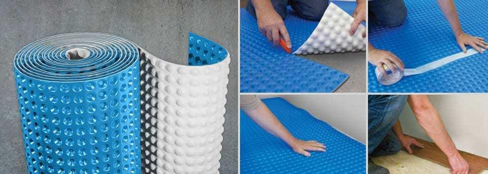 Product Spotlight: DMX 1-Step | Basement waterproofing floor